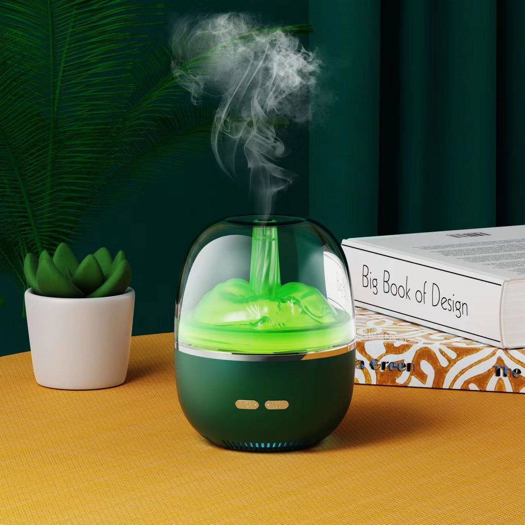 Ultrasonic Aromatherapy Humidifier — Heavy Fog & Color Light | Smart ...